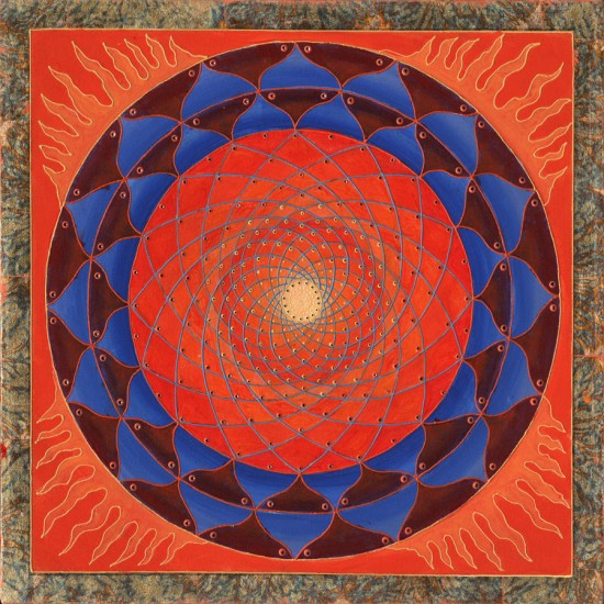 Chakra Wheel Square | Mandalas.com